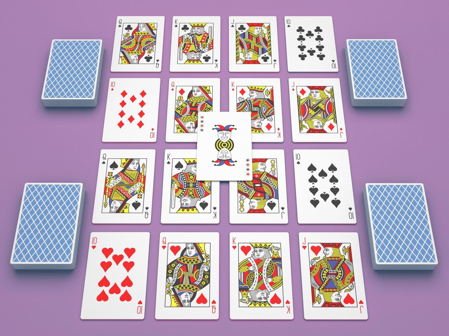 3D playing cards model - TurboSquid 1701136