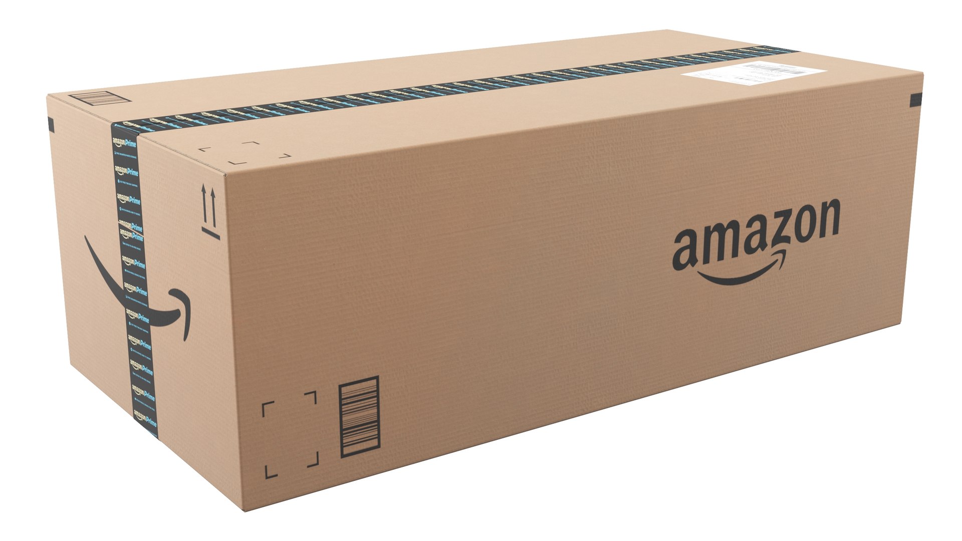 3D Amazon Parcels Box 101x50x35cm - TurboSquid 1990942