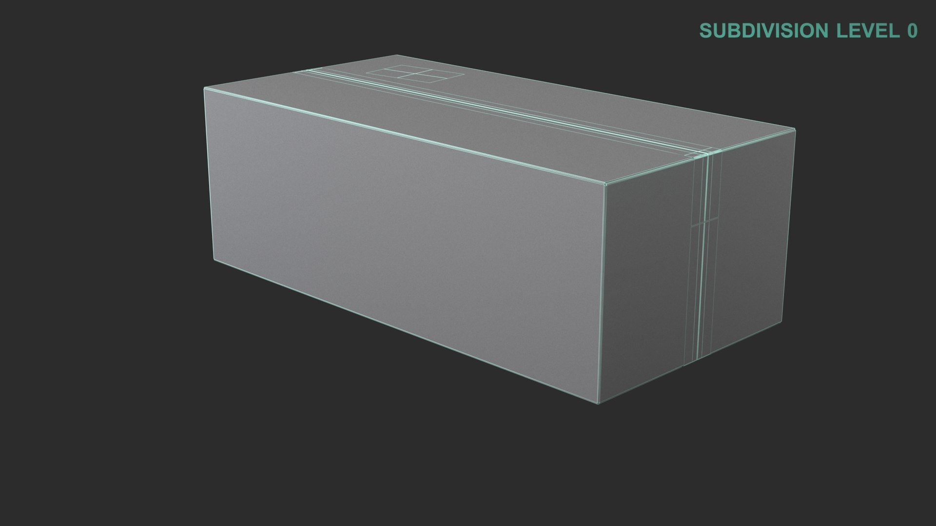3D Amazon Parcels Box 101x50x35cm - TurboSquid 1990942