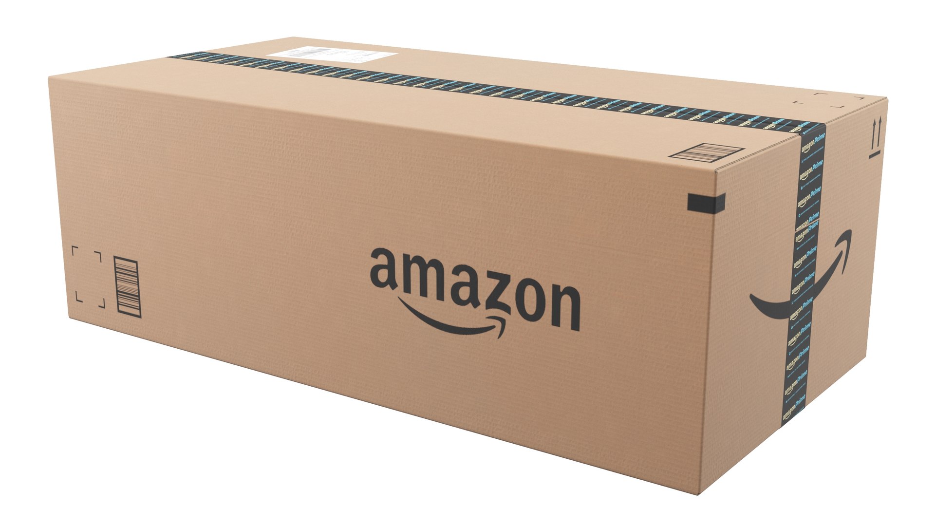 3D Amazon Parcels Box 101x50x35cm - TurboSquid 1990942