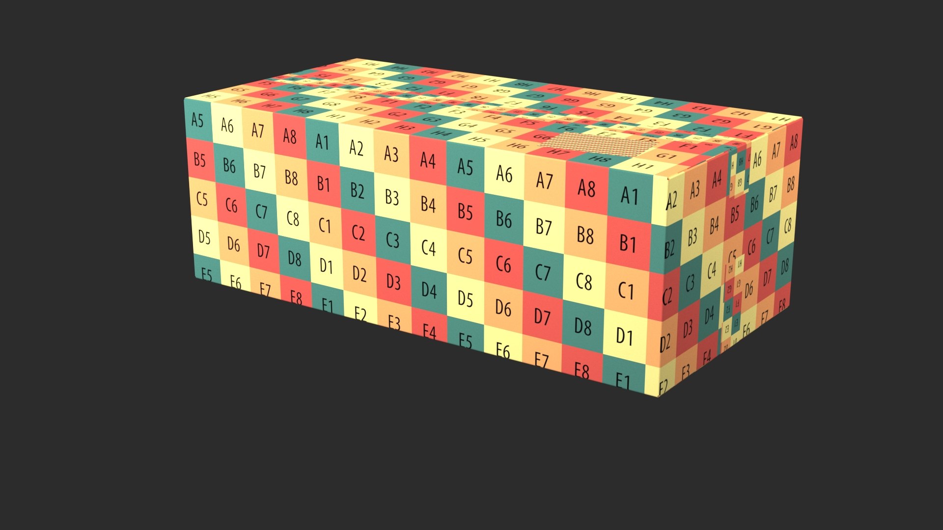 3D Amazon Parcels Box 101x50x35cm - TurboSquid 1990942
