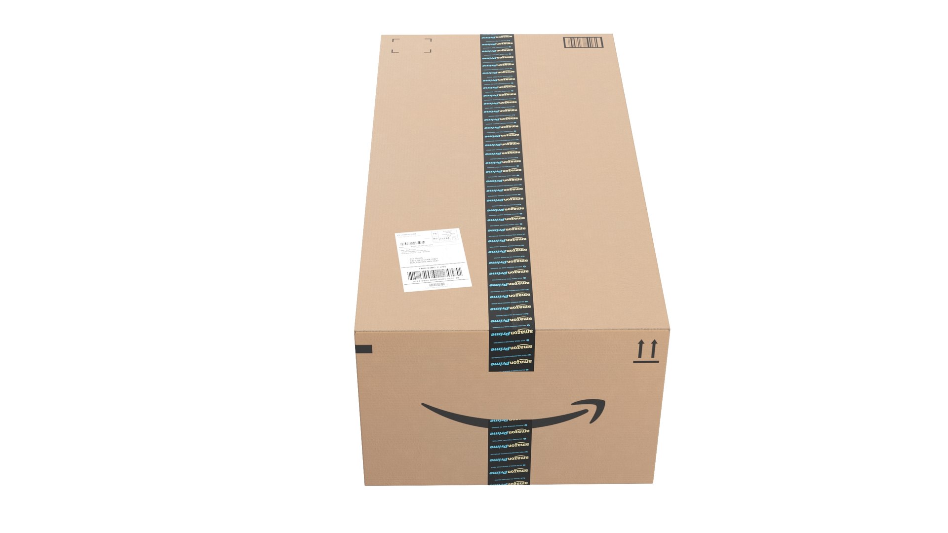 3D Amazon Parcels Box 101x50x35cm - TurboSquid 1990942