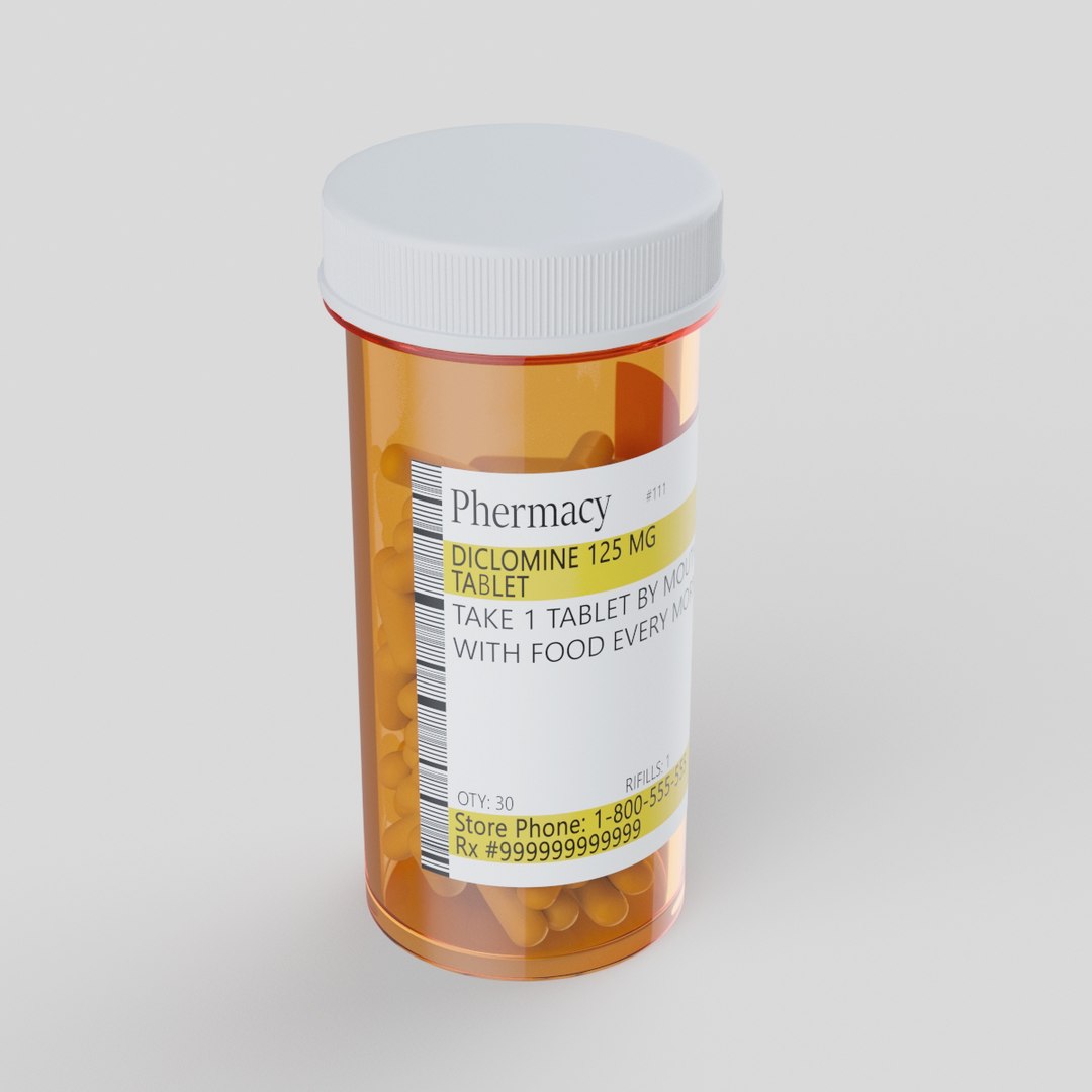 Pill Bottle 3D Model - TurboSquid 1977712