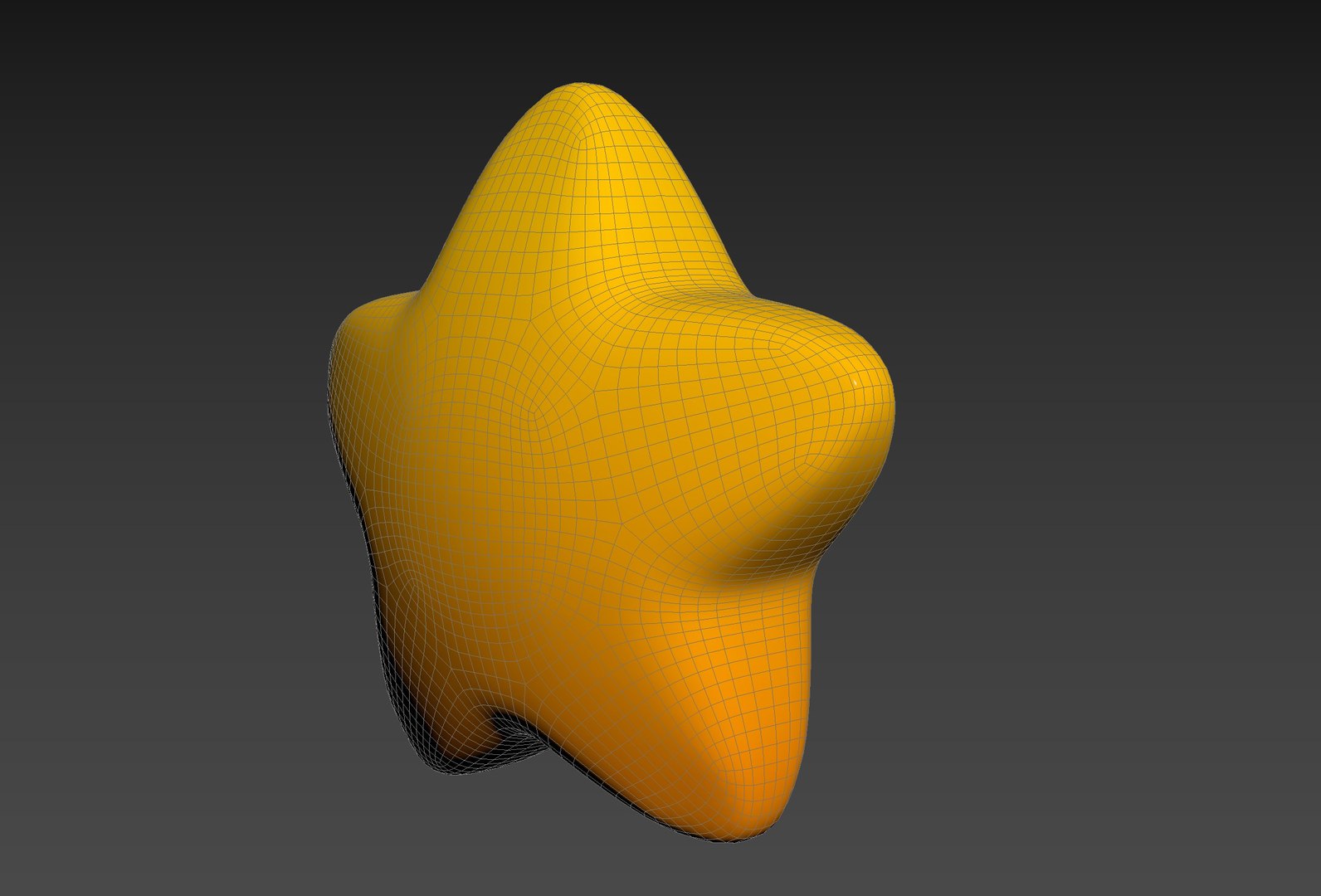 3D Cartoon Star Model - TurboSquid 2167314
