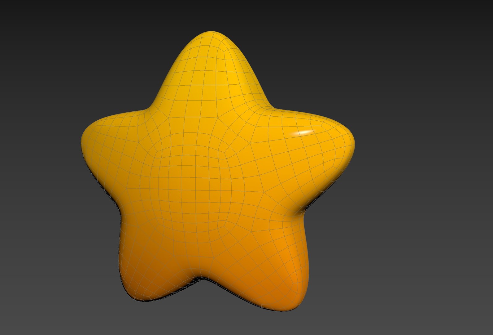 3D Cartoon Star Model - TurboSquid 2167314