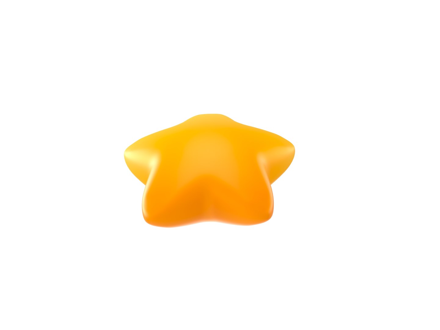 3D Cartoon Star Model - TurboSquid 2167314