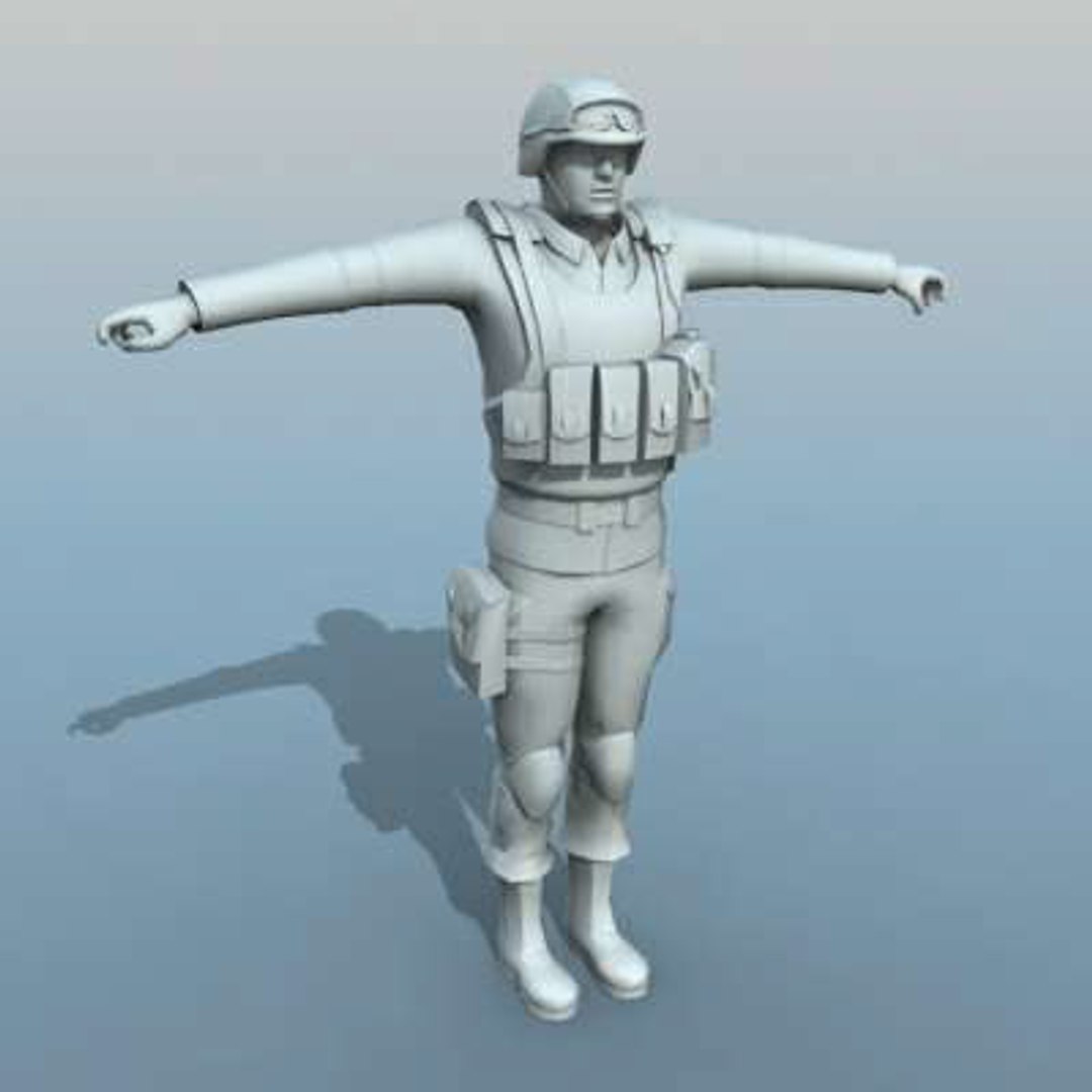 Ranger Soldier Human Max