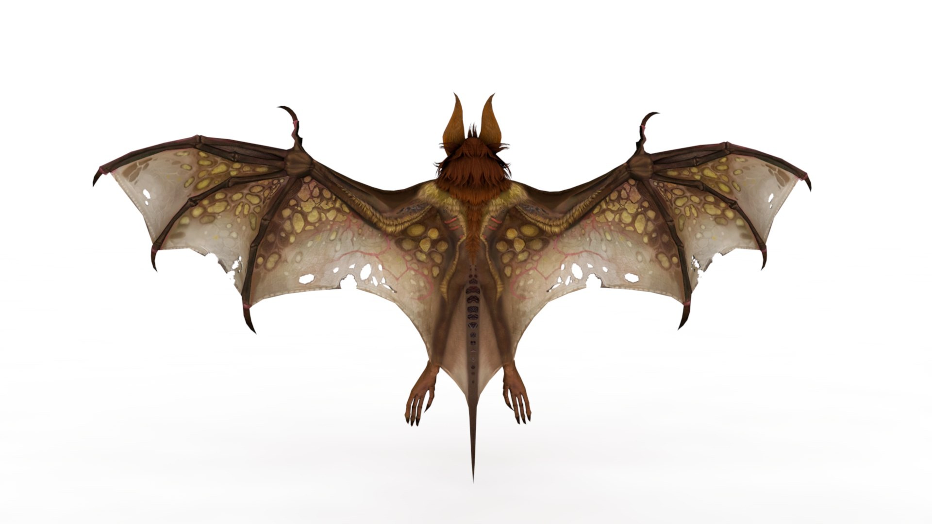 Bat Monster Model - TurboSquid 2223849