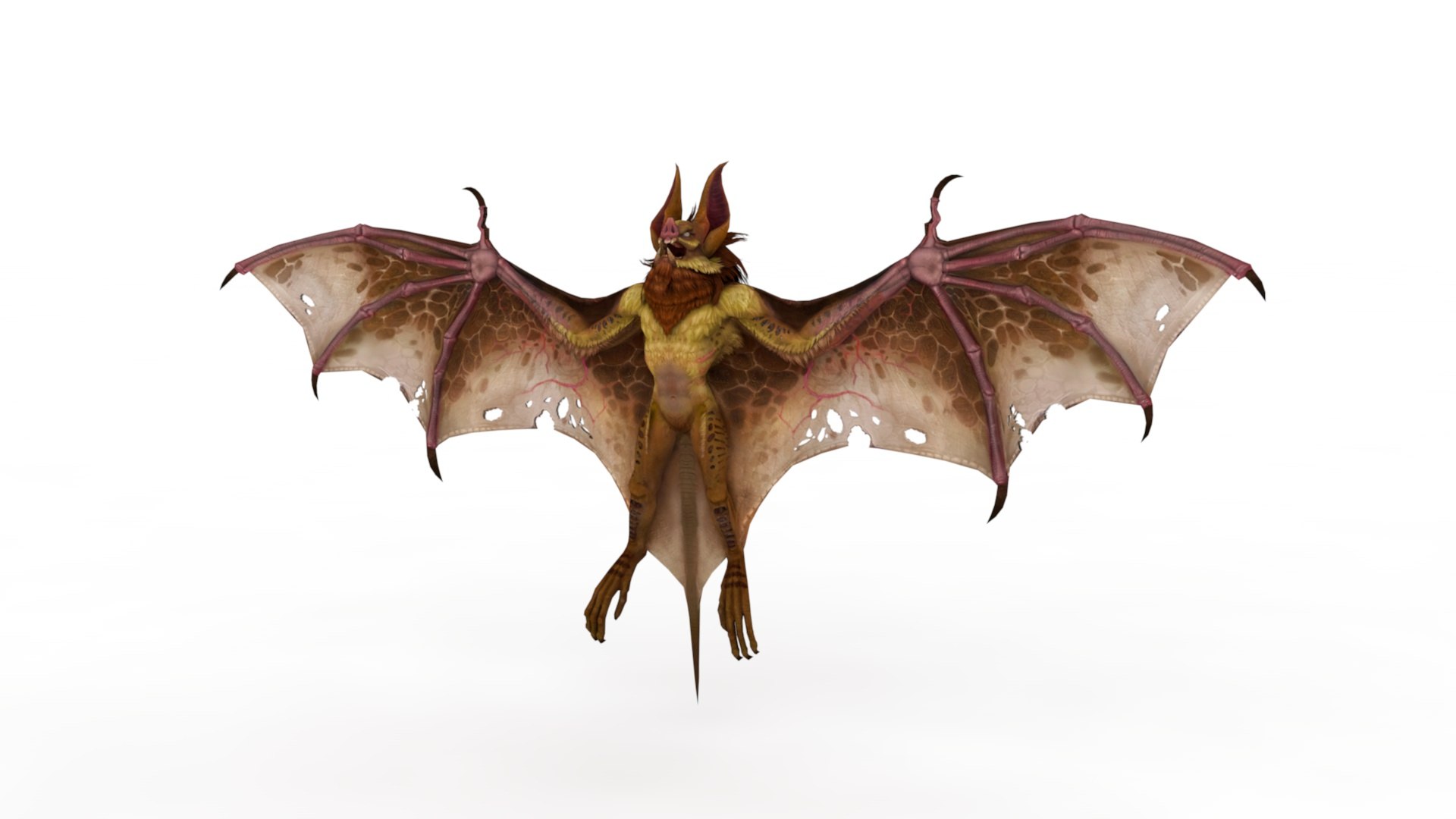 Bat Monster Model - TurboSquid 2223849
