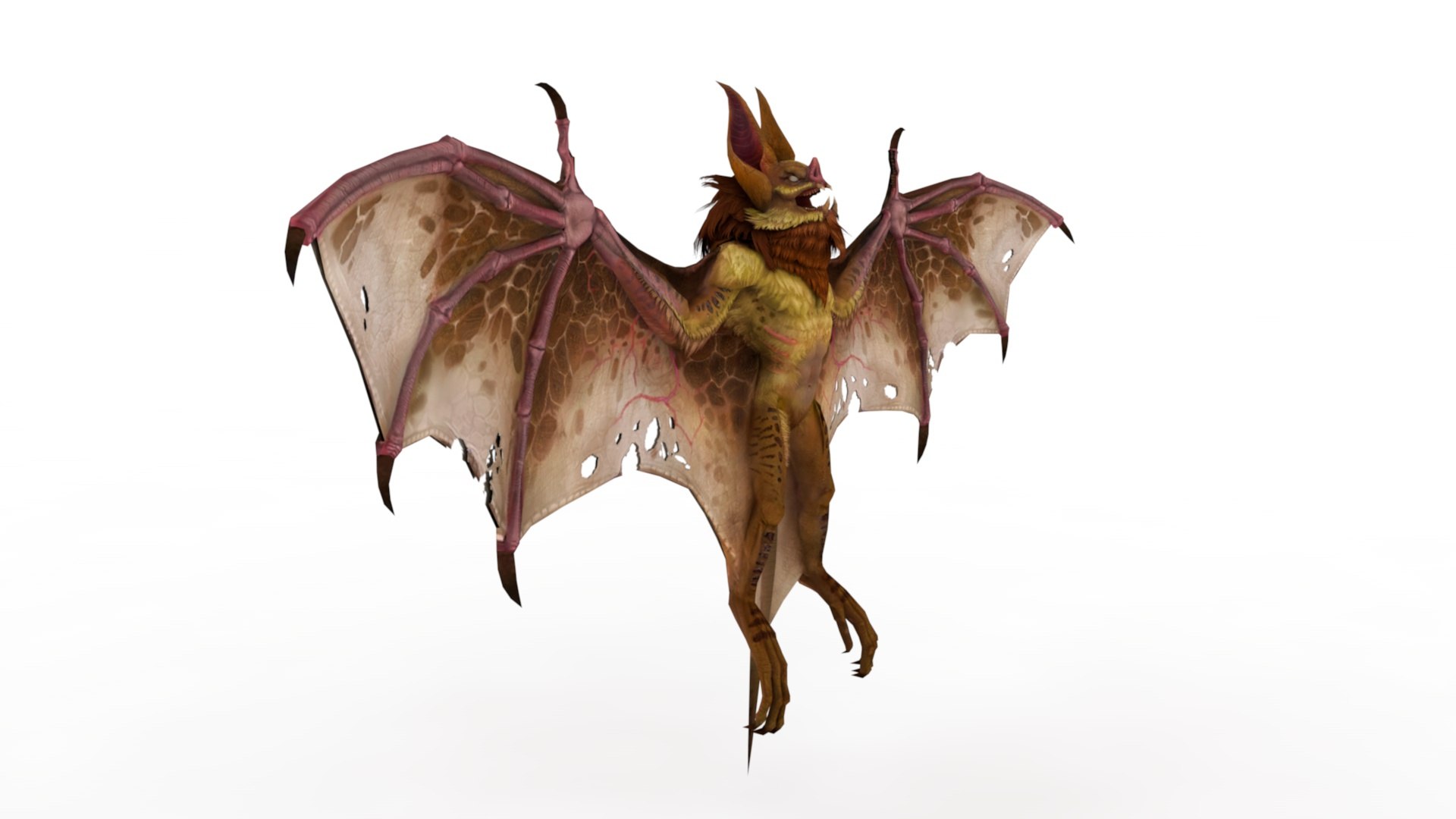 Bat Monster Model - TurboSquid 2223849