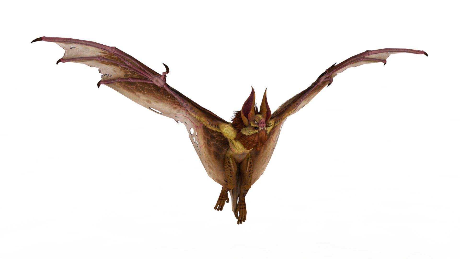 Bat Monster Model - TurboSquid 2223849