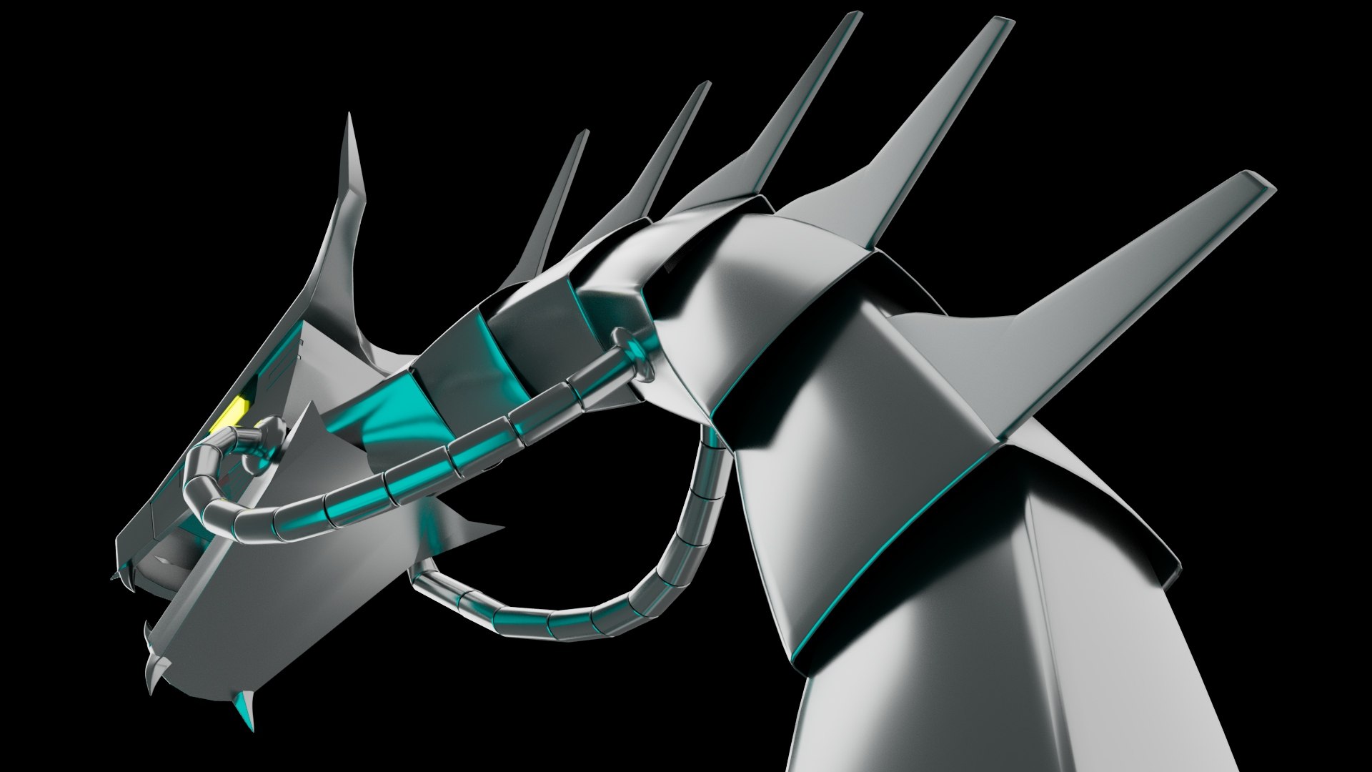 3D model Cyber Dragon - TurboSquid 2174171
