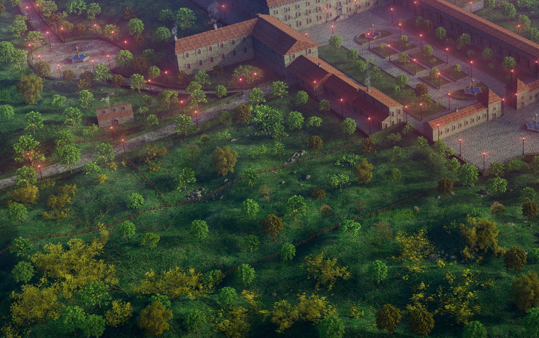 3D Sanctuary Of Lluc Mallorca Model - TurboSquid 2346730