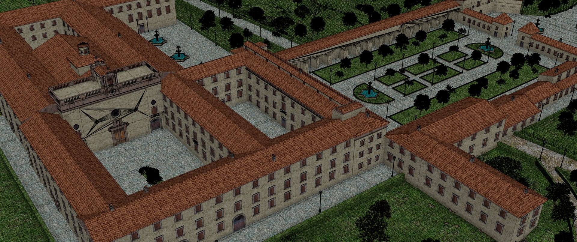 3D Sanctuary Of Lluc Mallorca Model - TurboSquid 2346730