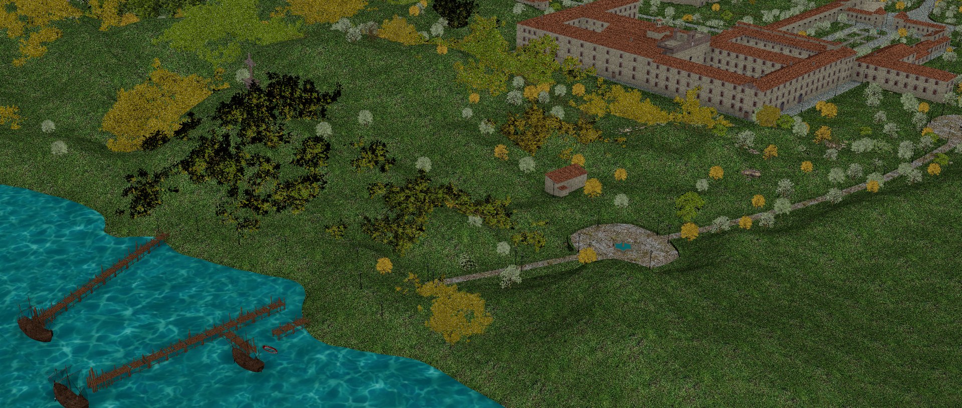 3D Sanctuary Of Lluc Mallorca Model - TurboSquid 2346730