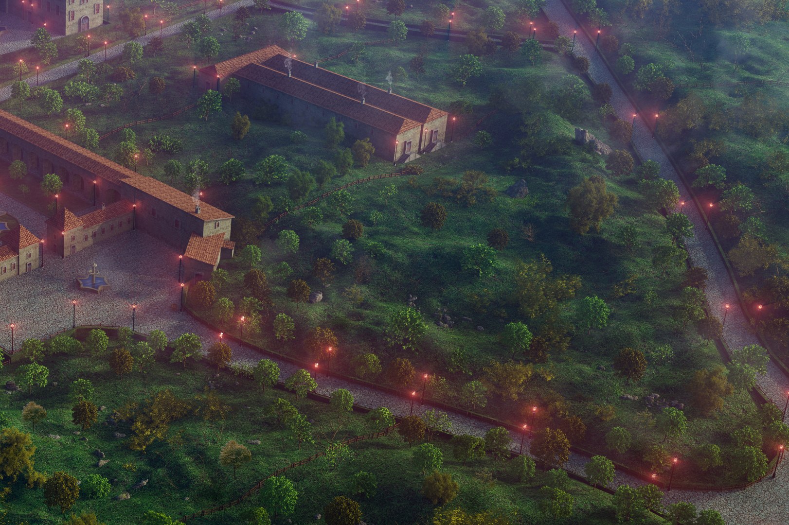 3D Sanctuary Of Lluc Mallorca Model - TurboSquid 2346730