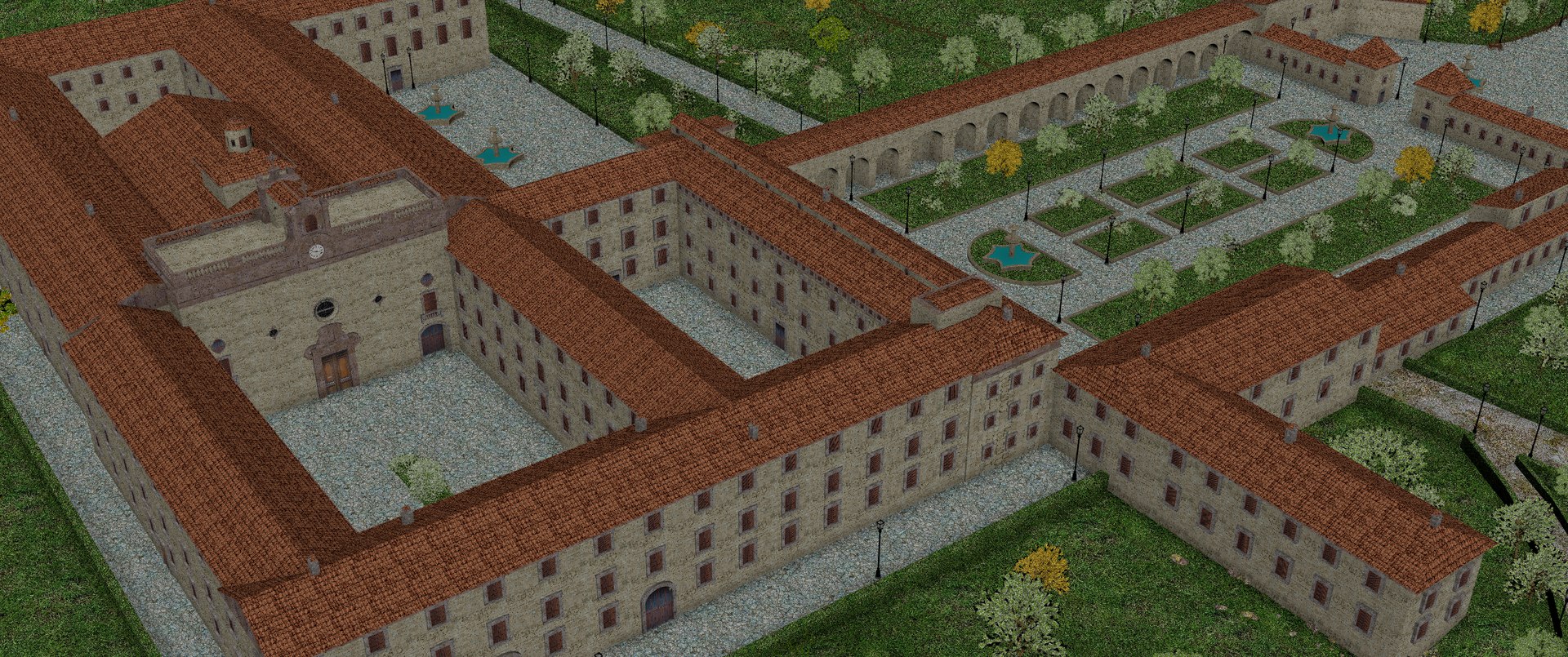 3D Sanctuary Of Lluc Mallorca Model - TurboSquid 2346730