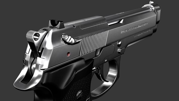 modelo 3d Beretta 92FS - TurboSquid 2124769
