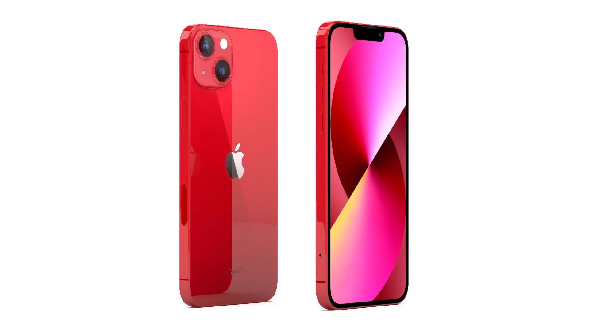 3D Apple IPhone 13 RED - TurboSquid 2046277