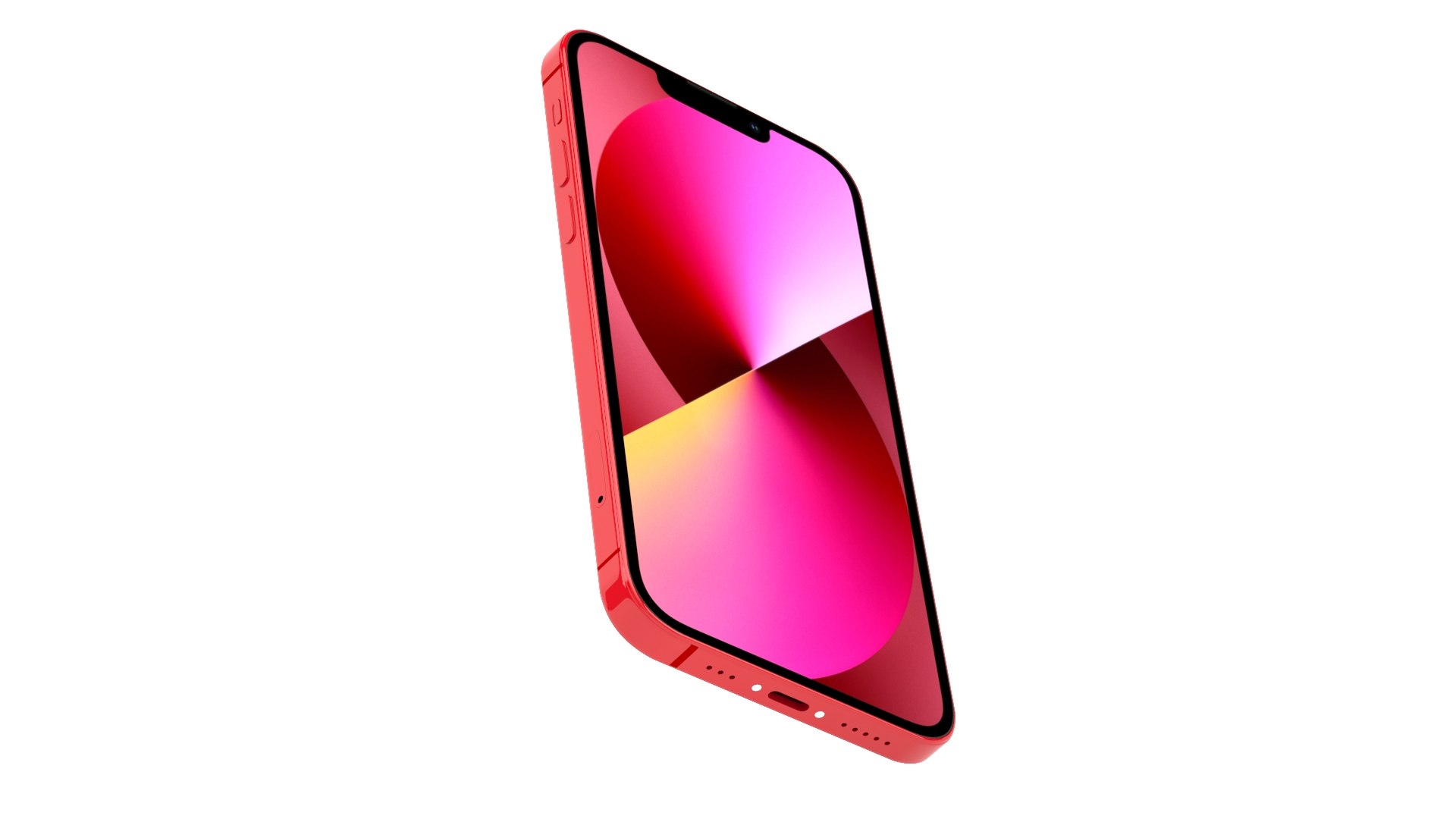3D Apple IPhone 13 RED - TurboSquid 2046277