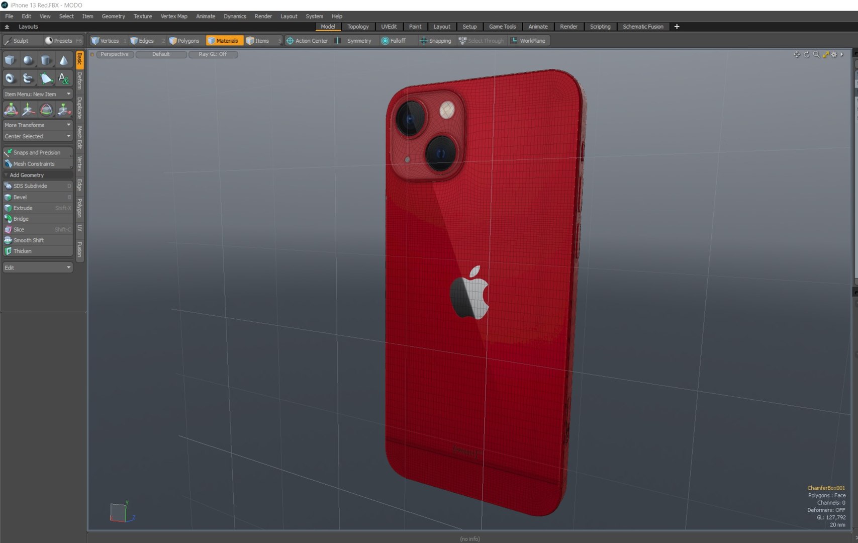 3D Apple IPhone 13 RED - TurboSquid 2046277