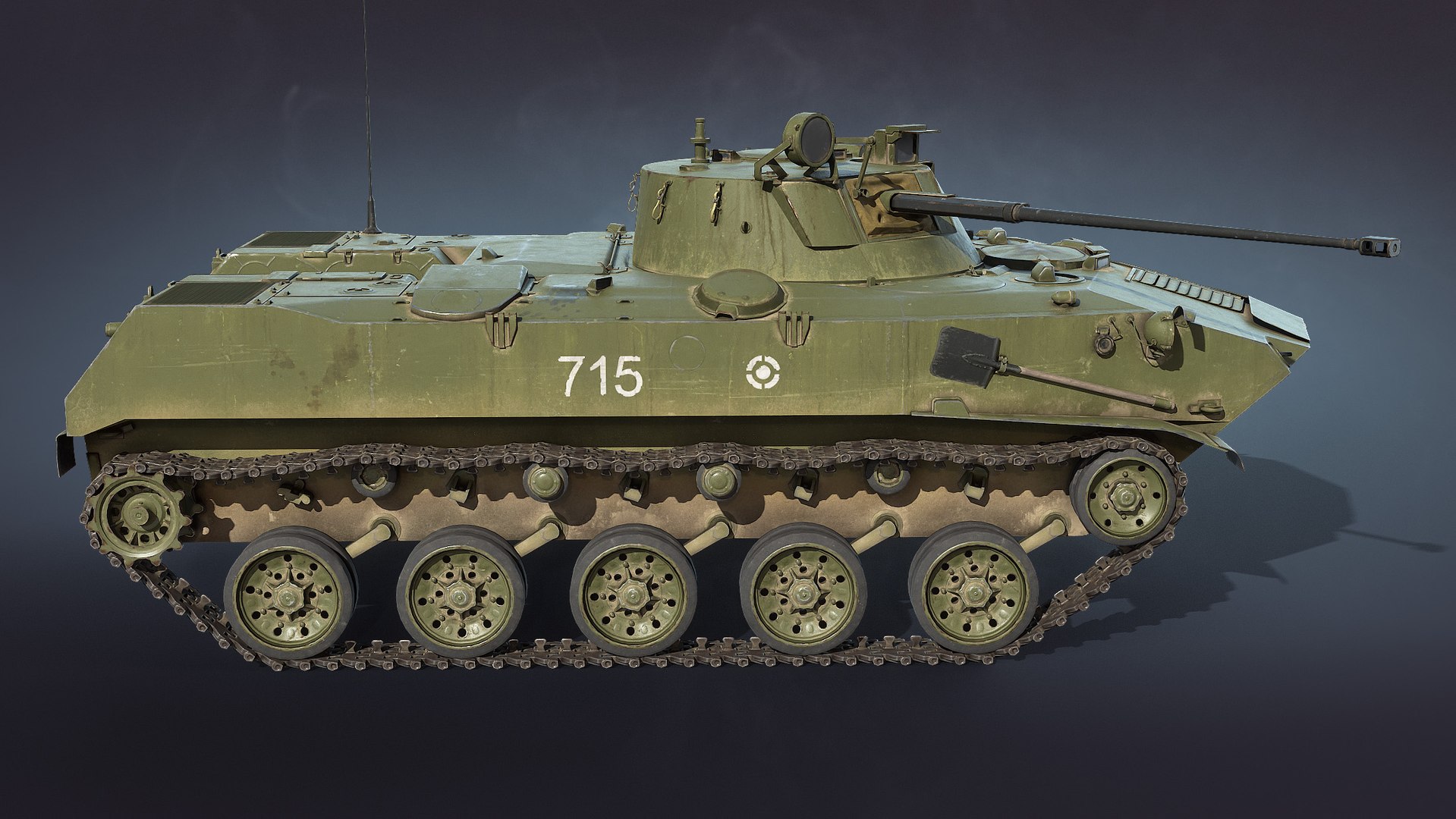 Airborne Bmd-2 Model - TurboSquid 1385129