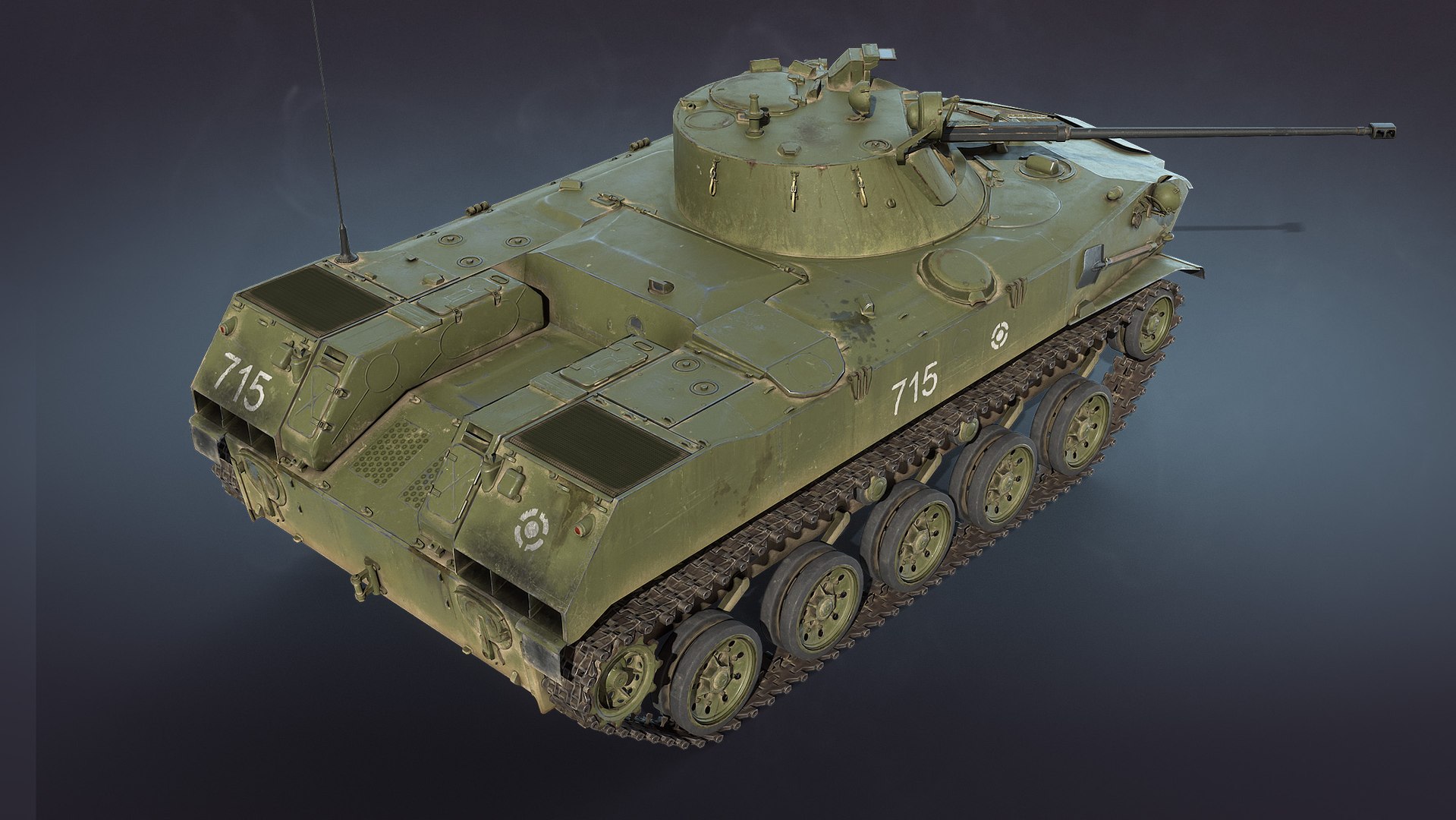 Airborne Bmd-2 Model - TurboSquid 1385129