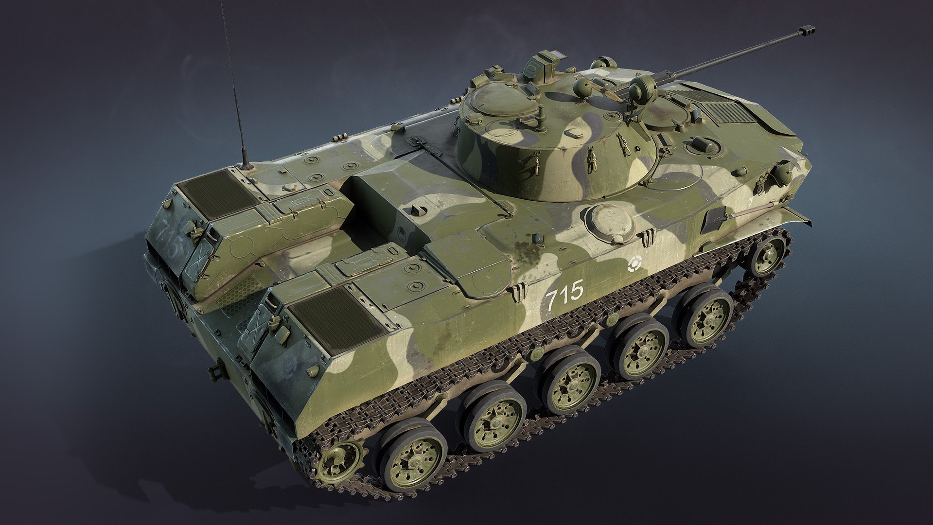 Airborne Bmd-2 Model - TurboSquid 1385129