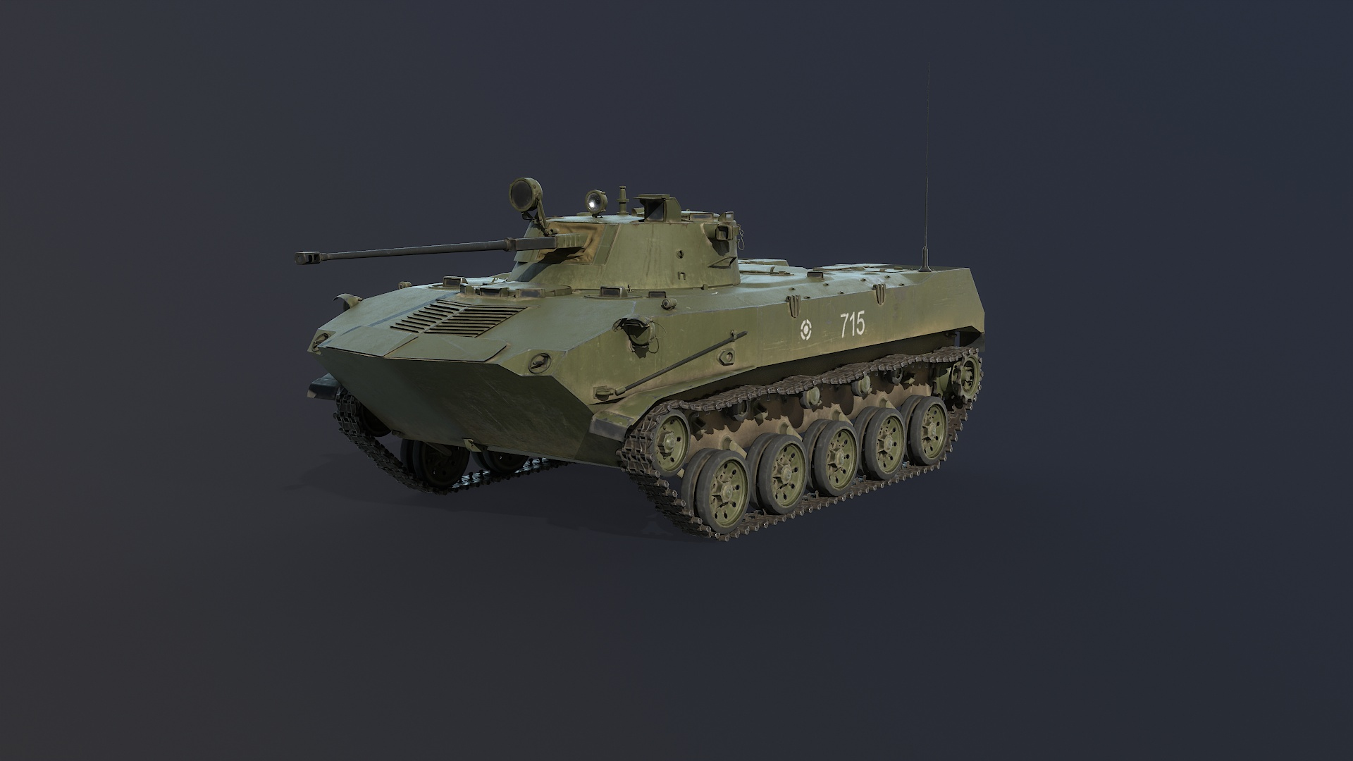 Airborne Bmd-2 Model - TurboSquid 1385129