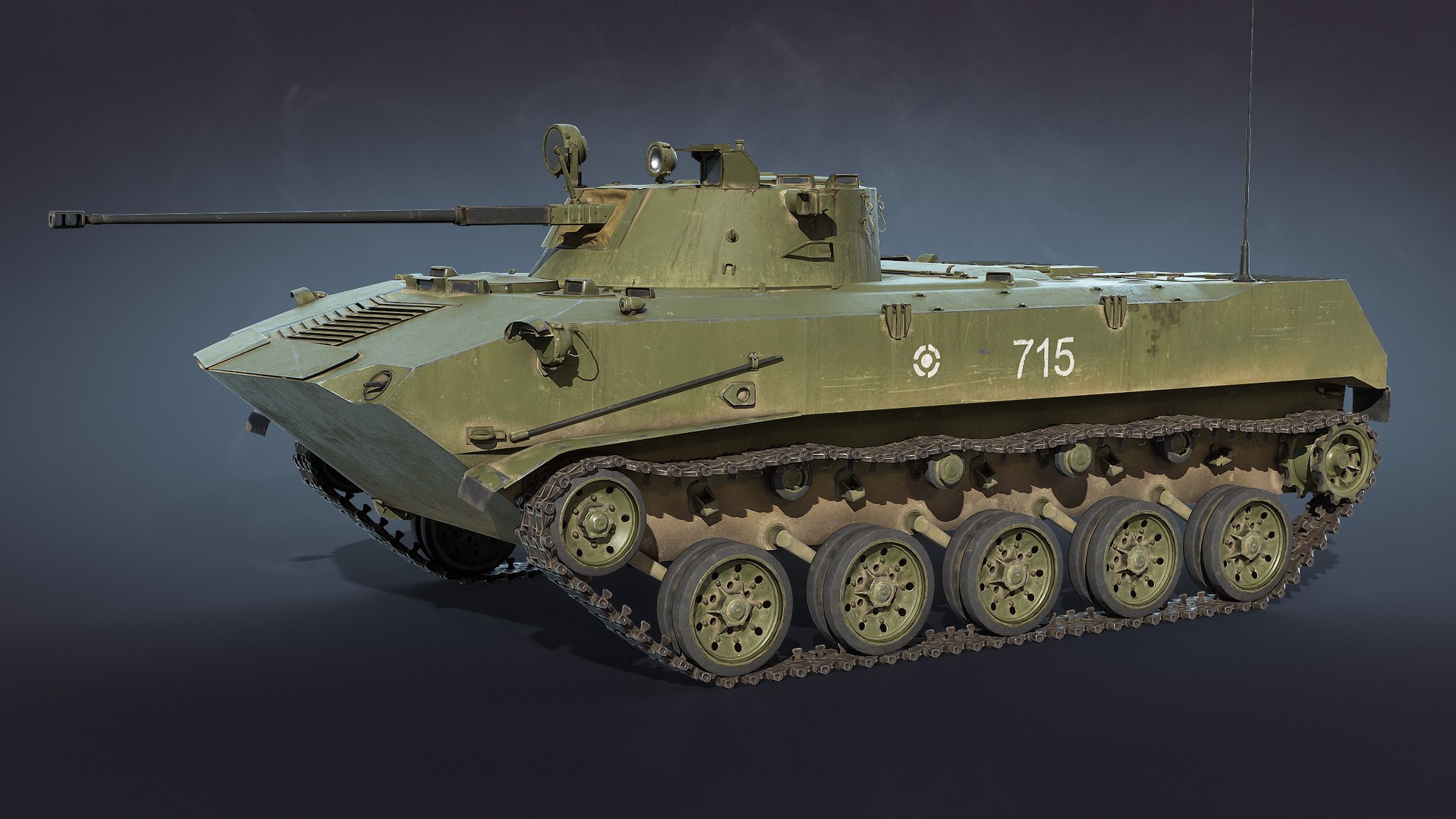 Airborne Bmd-2 Model - TurboSquid 1385129