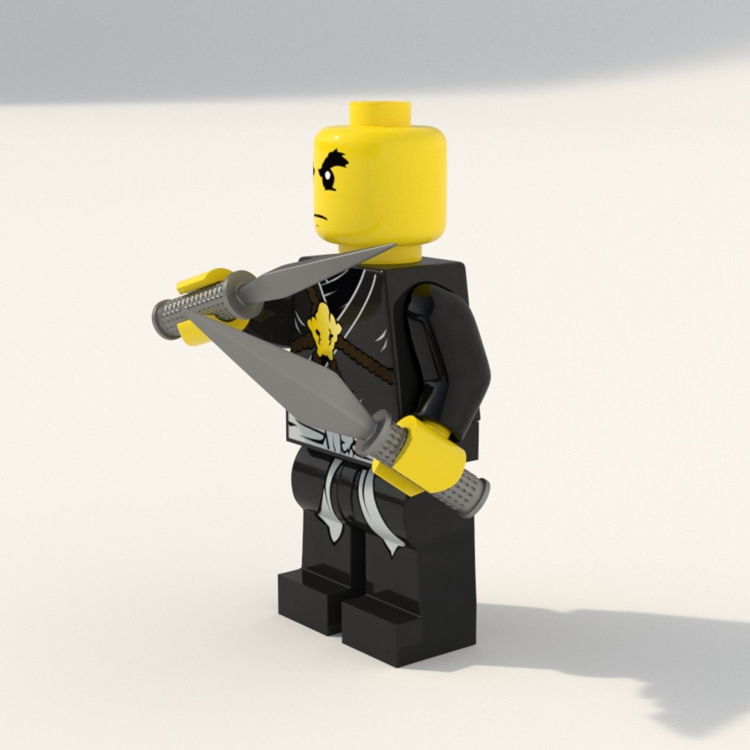 3D Lego Ninja - TurboSquid 1350422