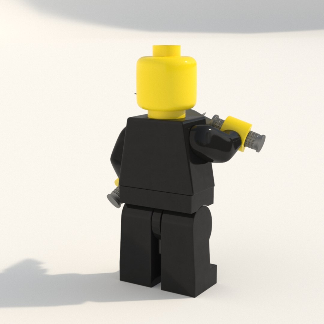 3D Lego Ninja - TurboSquid 1350422