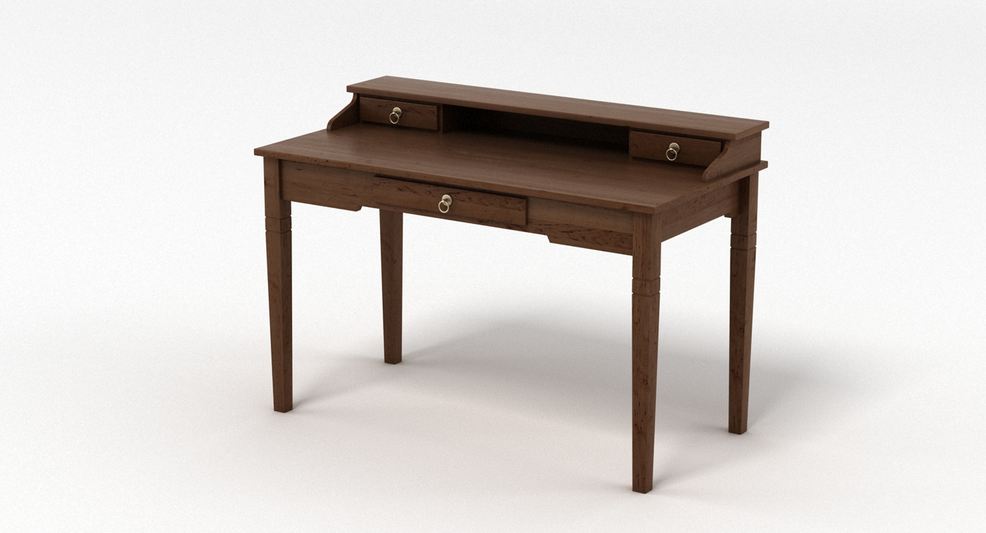 Bureau realistic 3D model - TurboSquid 1166605