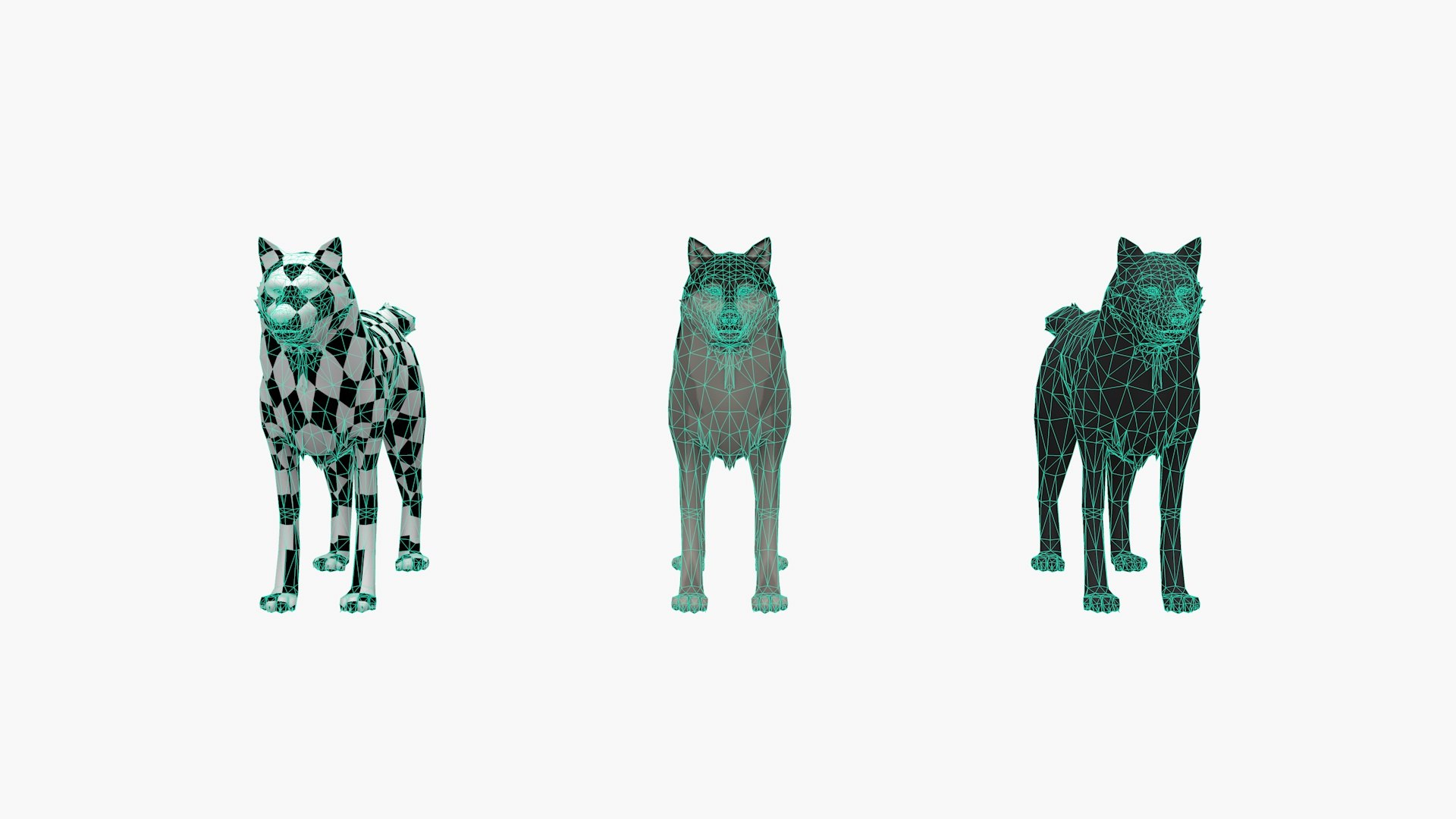 Cartoon Wolf 3D model - TurboSquid 2073630