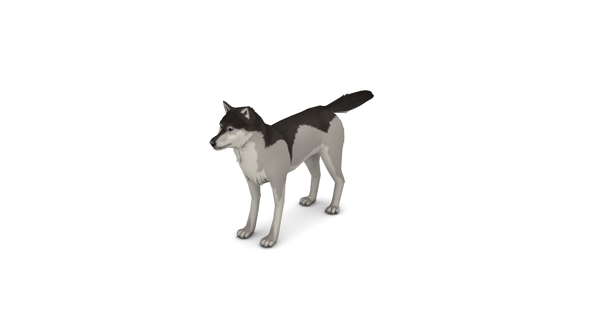 Cartoon Wolf 3D model - TurboSquid 2073630