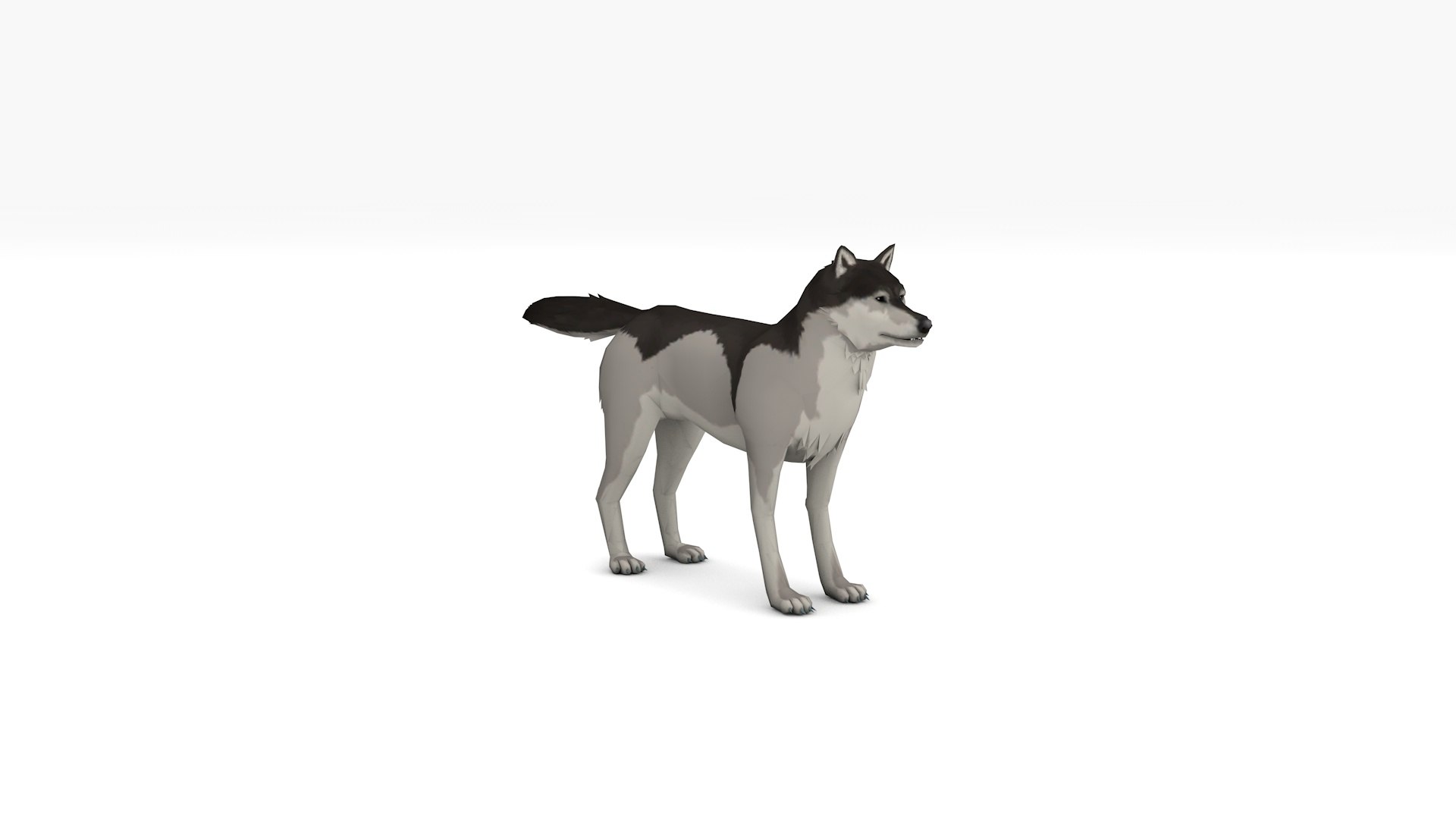 Cartoon Wolf 3D model - TurboSquid 2073630