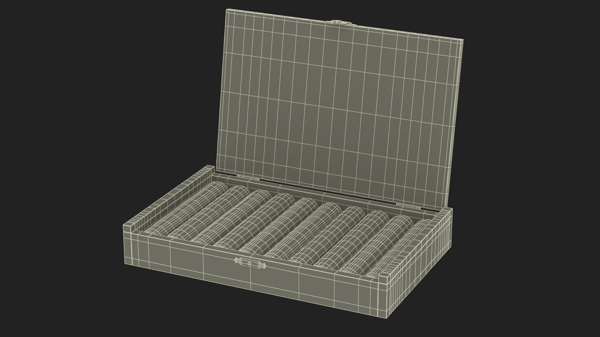 Box Of Cuban Cigars 3D - TurboSquid 2273083