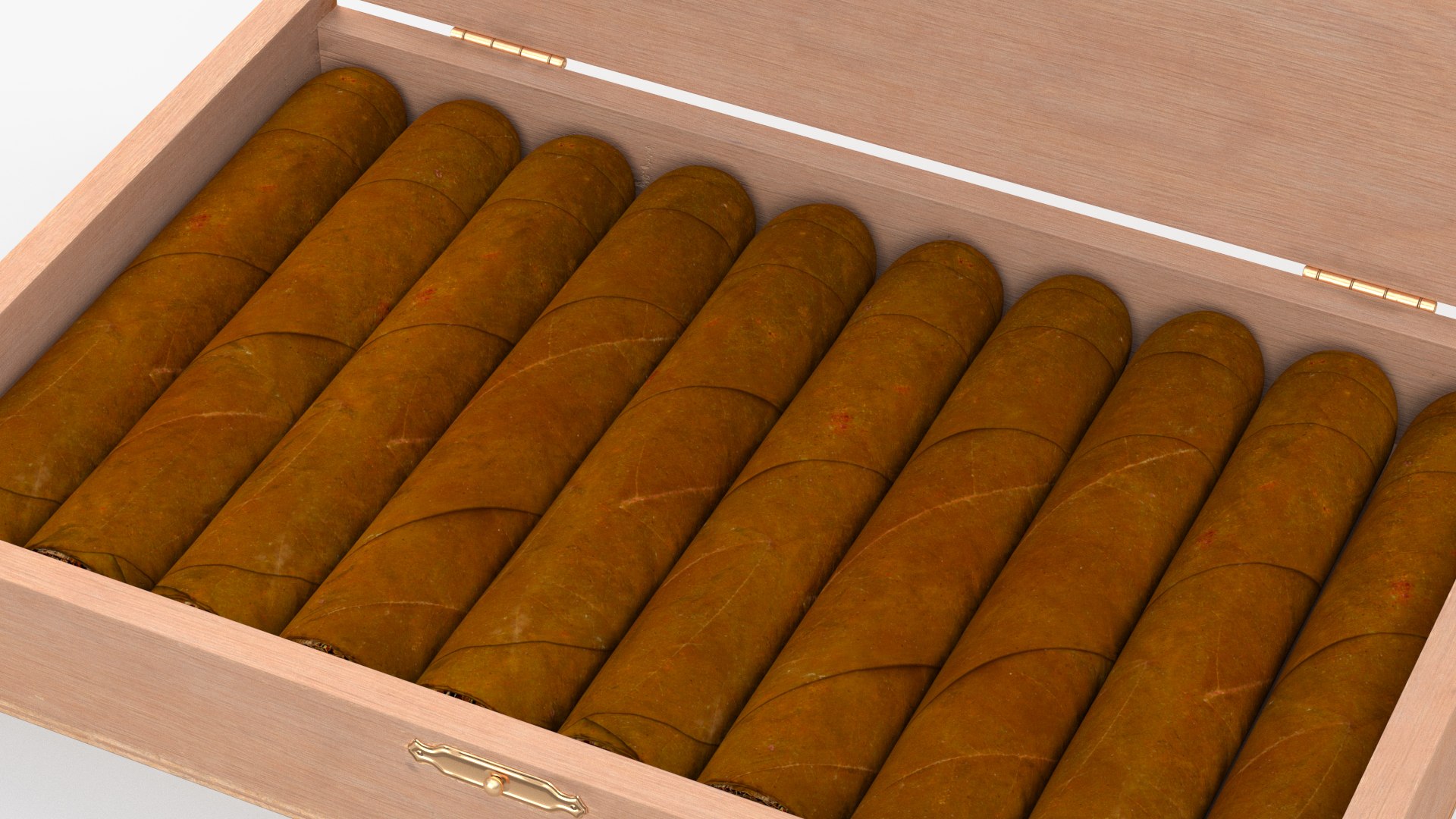 Box Of Cuban Cigars 3D - TurboSquid 2273083
