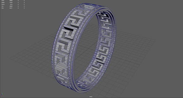 3D greek ring model - TurboSquid 1512247