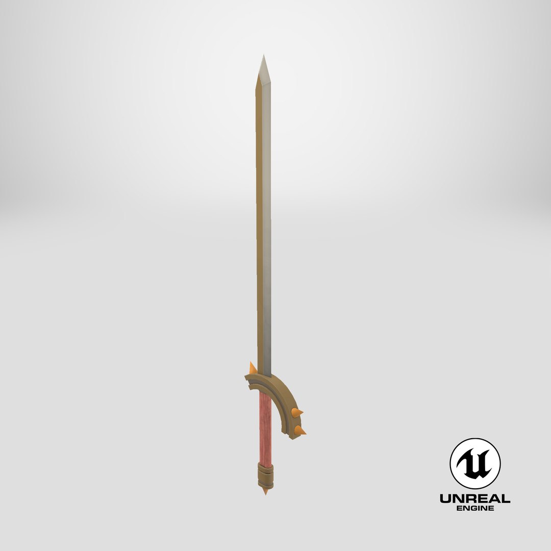 Stylized Sword 3D Model - TurboSquid 2392156