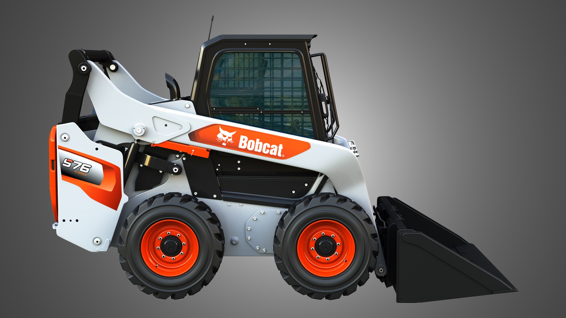 3D model S76 Skid Steer Loader - Bucket - TurboSquid 2137035