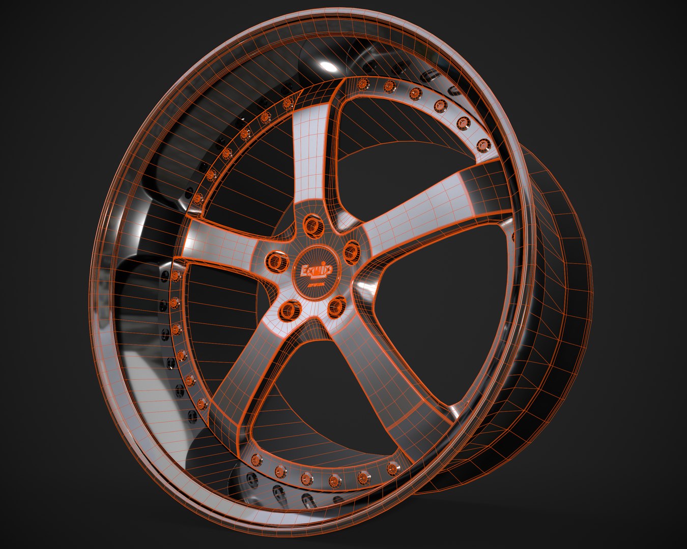 Free Rim Equip Work Wheels 3D Model - TurboSquid 1539381