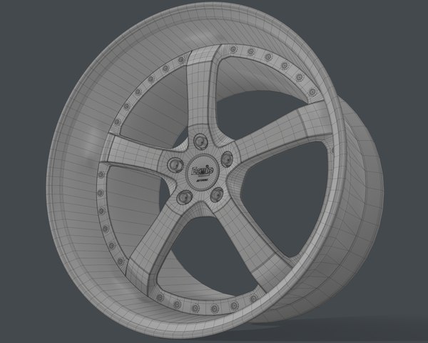 Free rim equip work wheels 3D model - TurboSquid 1539381