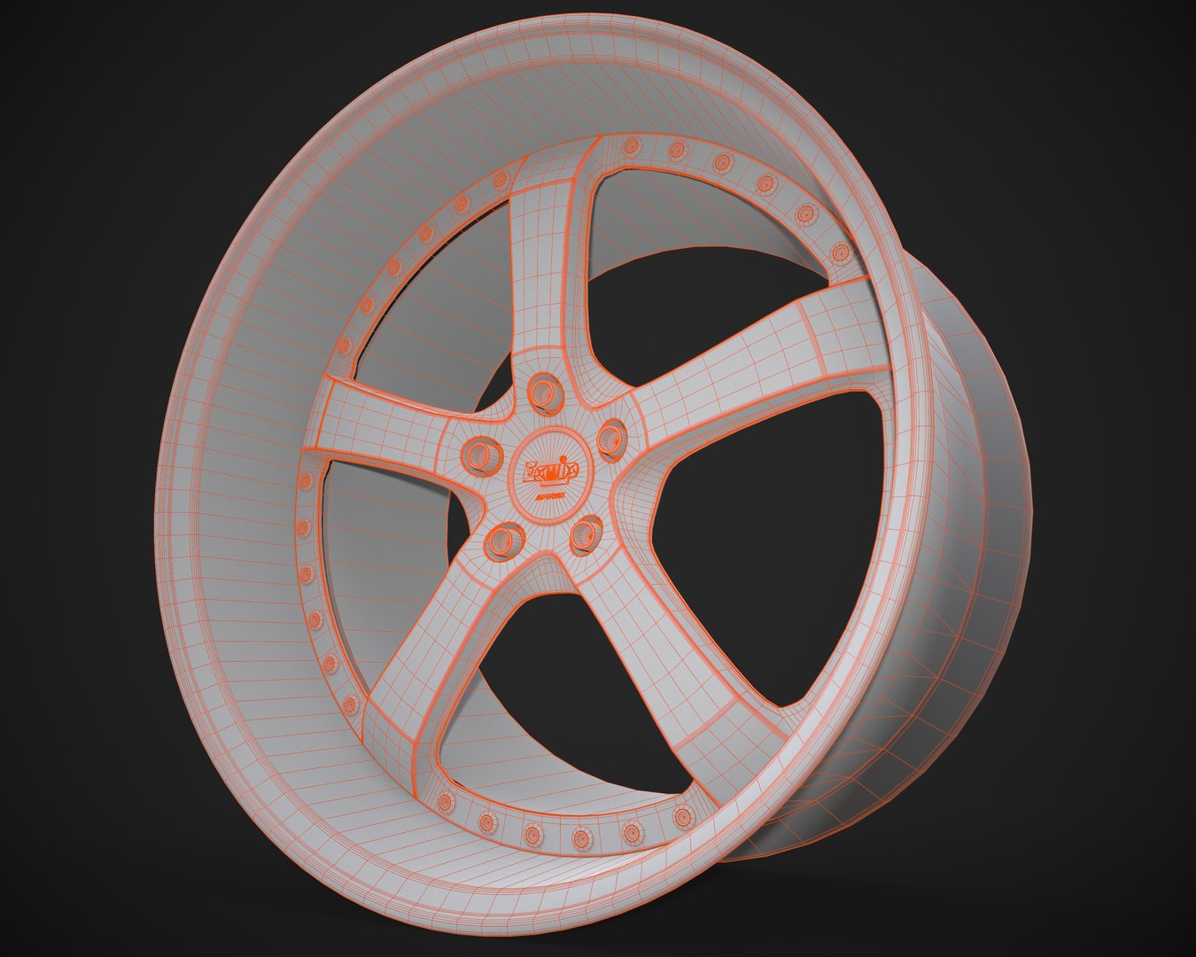 Free Rim Equip Work Wheels 3D Model - TurboSquid 1539381