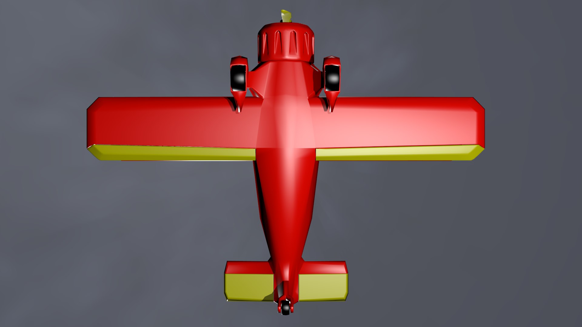 3d Biplane Plane