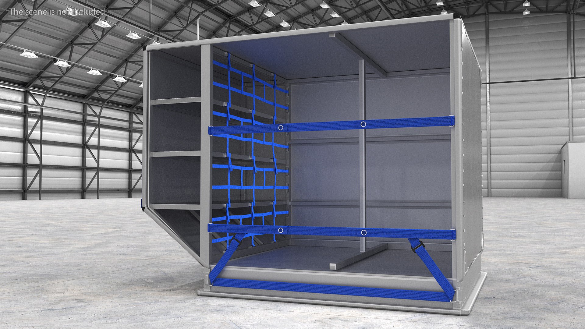 3D LD3 Airport Wholesale Container - TurboSquid 2068587