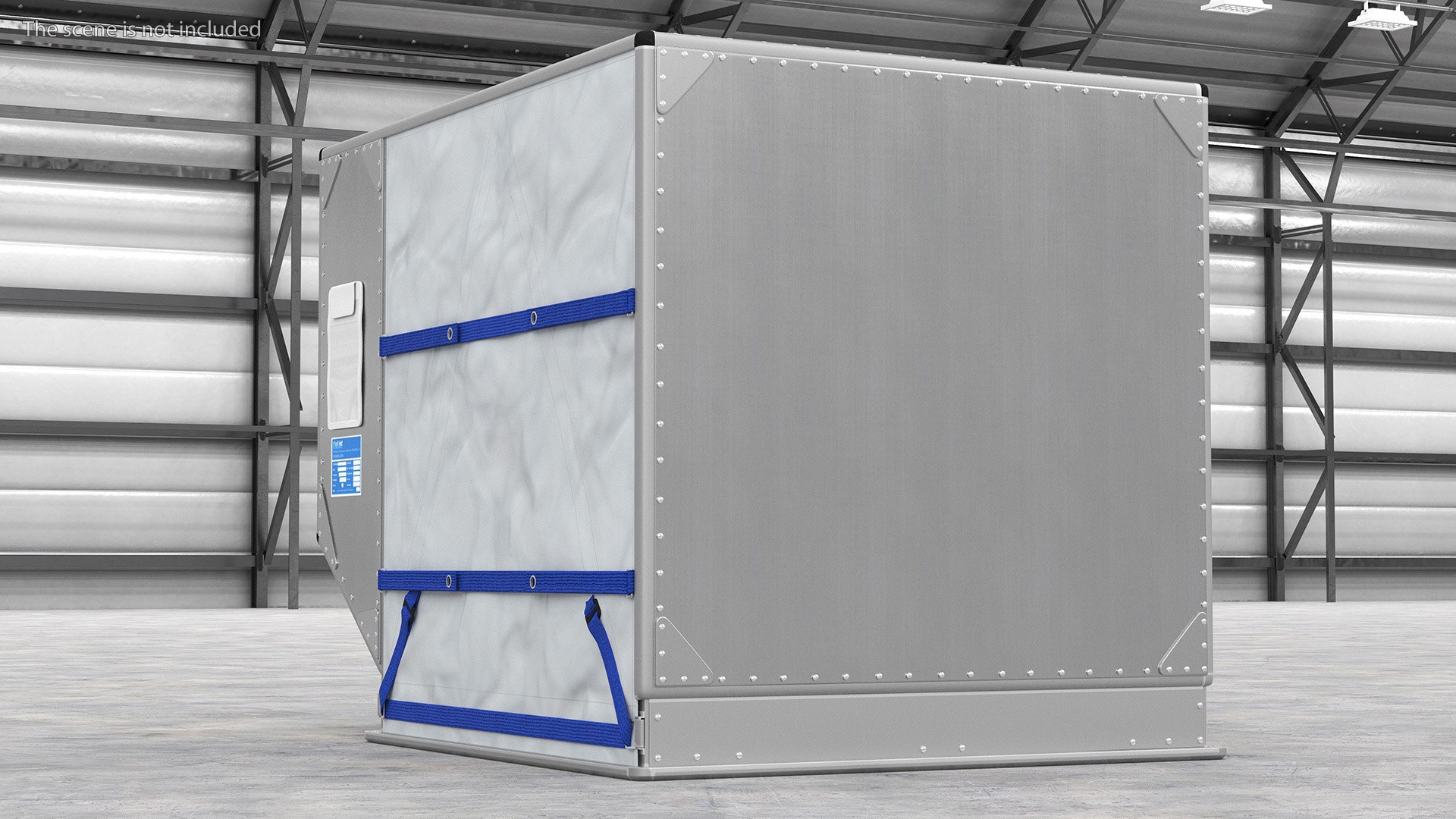 3D LD3 Airport Wholesale Container - TurboSquid 2068587