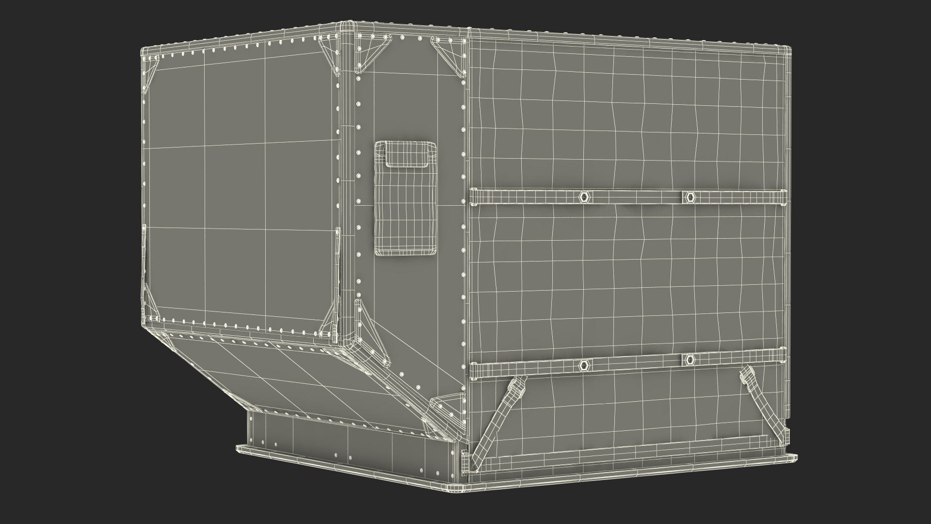 3D LD3 Airport Wholesale Container - TurboSquid 2068587