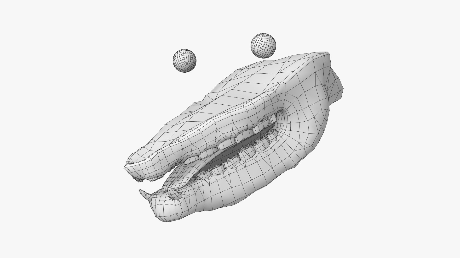 3D Big White Rhino Animated model - TurboSquid 1737404