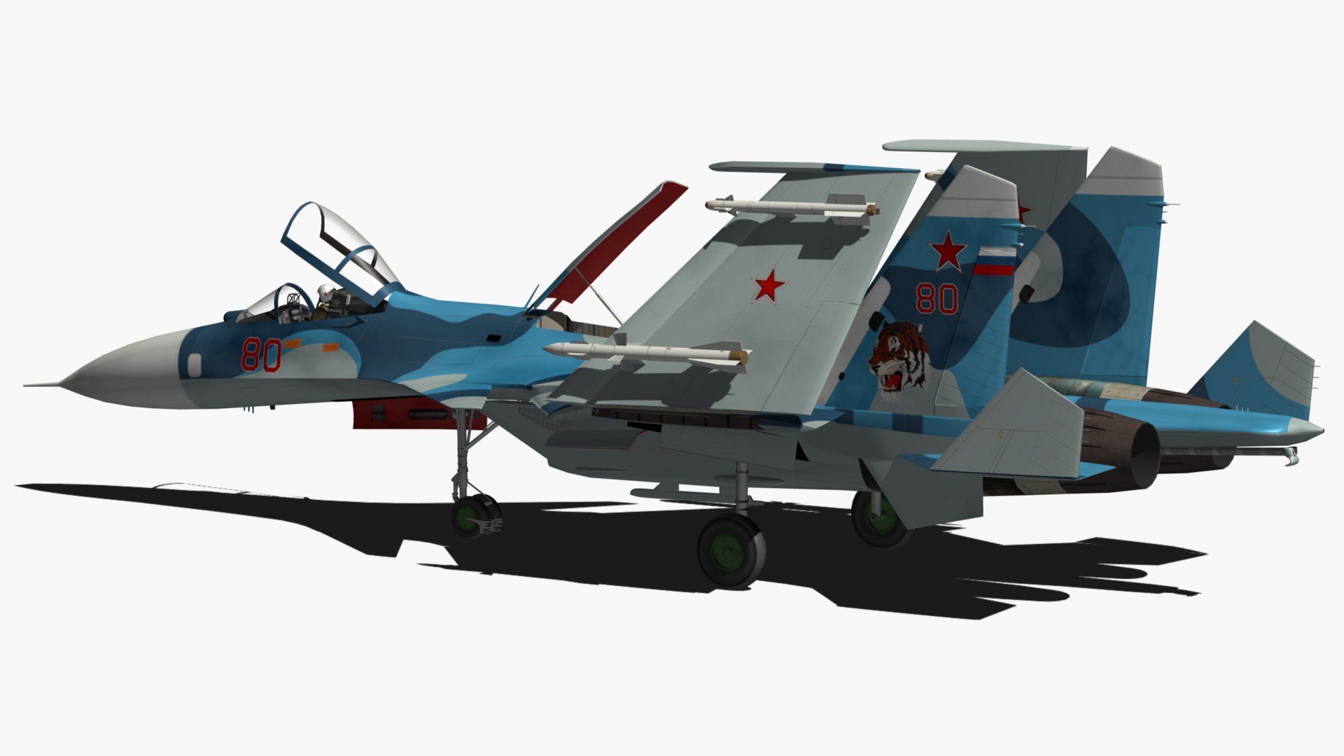 3D sukhoi naval flanker model - TurboSquid 1313100